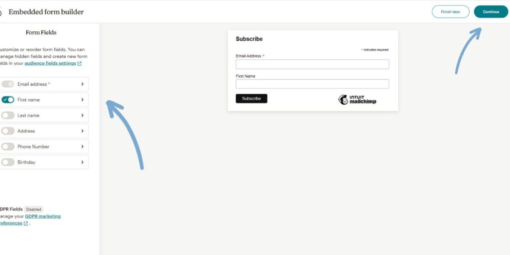 How to Add a Mailchimp Embedded Signup Form to Your Website - CBITHQ