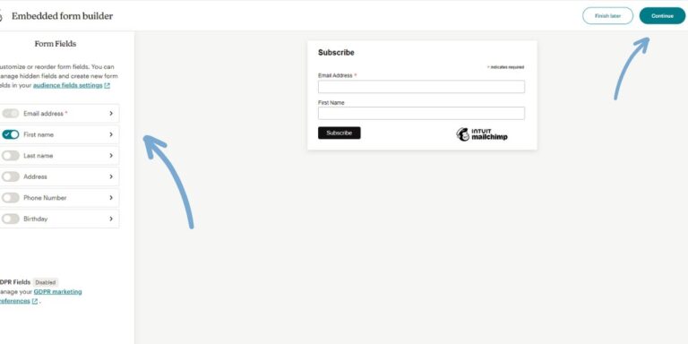 How to Add a Mailchimp Embedded Signup Form to Your Website - CBITHQ